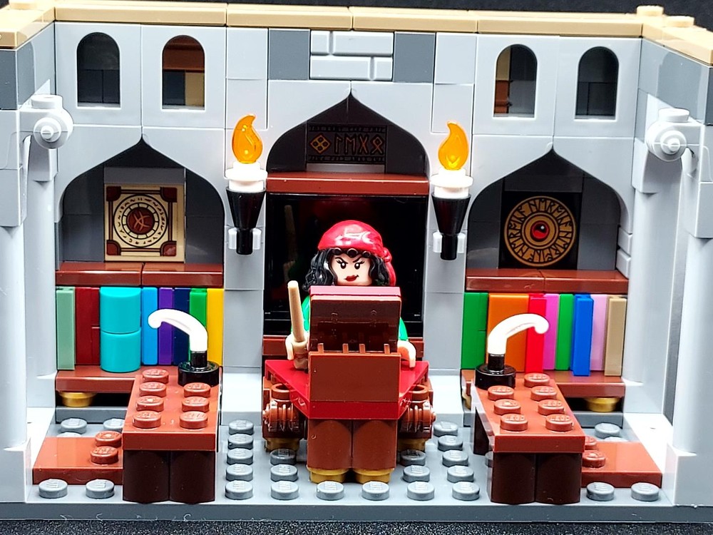 LEGO MOC Study of Ancient Runes Classroom by TrevorToad | Rebrickable ...