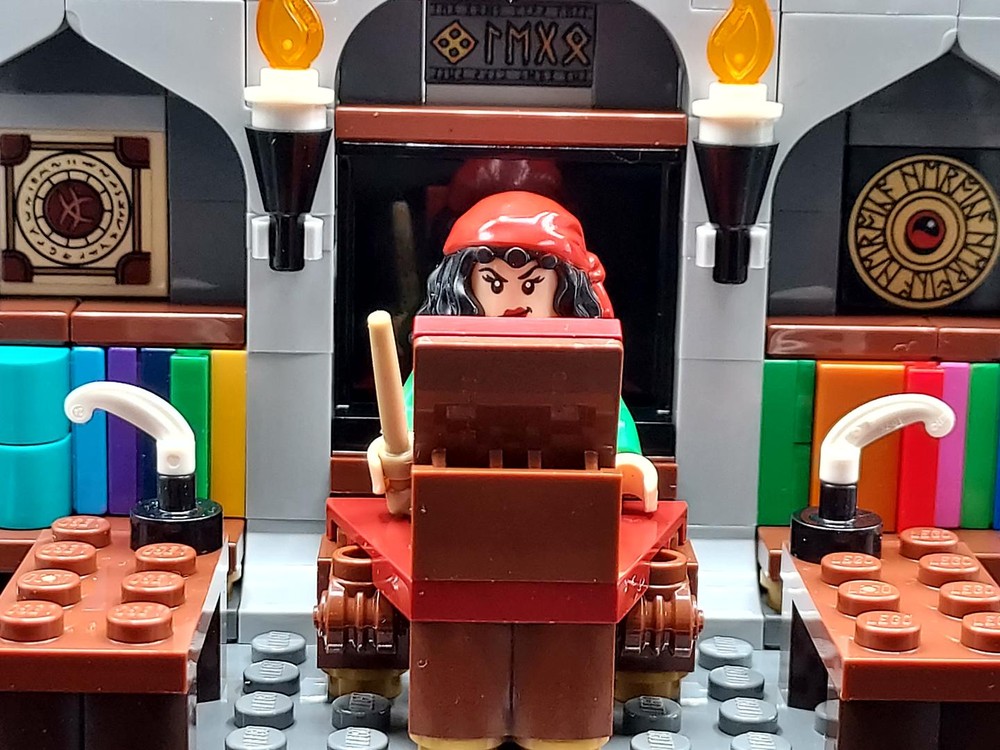LEGO MOC Study of Ancient Runes Classroom by TrevorToad | Rebrickable ...