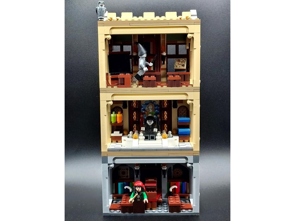 LEGO MOC Study of Ancient Runes Classroom by TrevorToad | Rebrickable ...