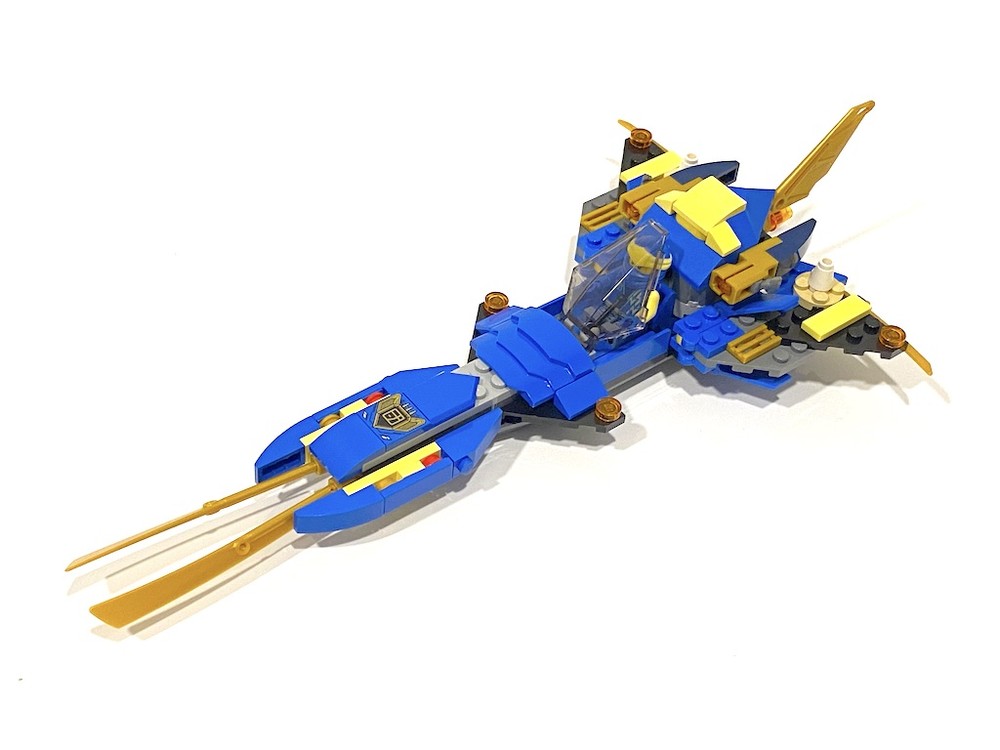 LEGO MOC 71784 Jay Fighter by Stroked_not_Dead. | Rebrickable - Build ...