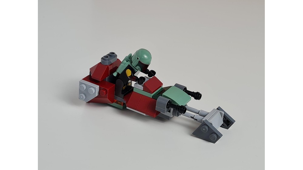 LEGO MOC 75344 - 42-S Speeder bike by Nodrap | Rebrickable - Build with LEGO