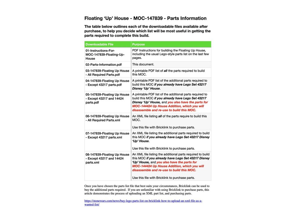 LEGO MOC Floating 'Up' House by rykfield | Rebrickable - Build with LEGO