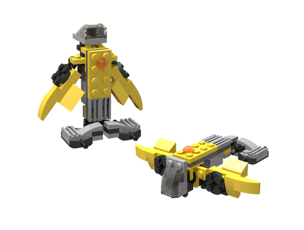 LEGO MOC 31014 - Transformer 4 by LegoOri | Rebrickable - Build with LEGO
