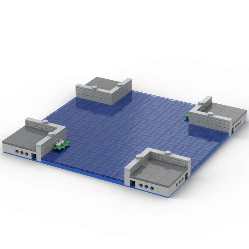 LEGO MOC MILS Canal (32x32) junction / intersection by Hannas.Beverly ...