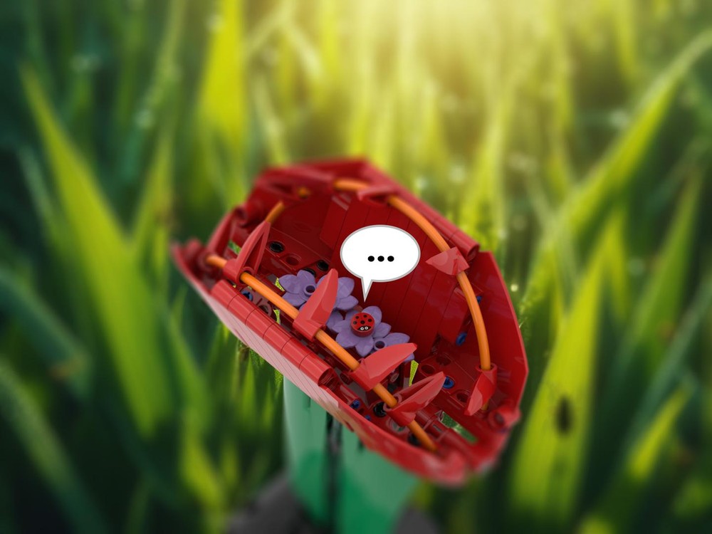 LEGO MOC Carnivorous Plant by ojuuji | Rebrickable - Build with LEGO