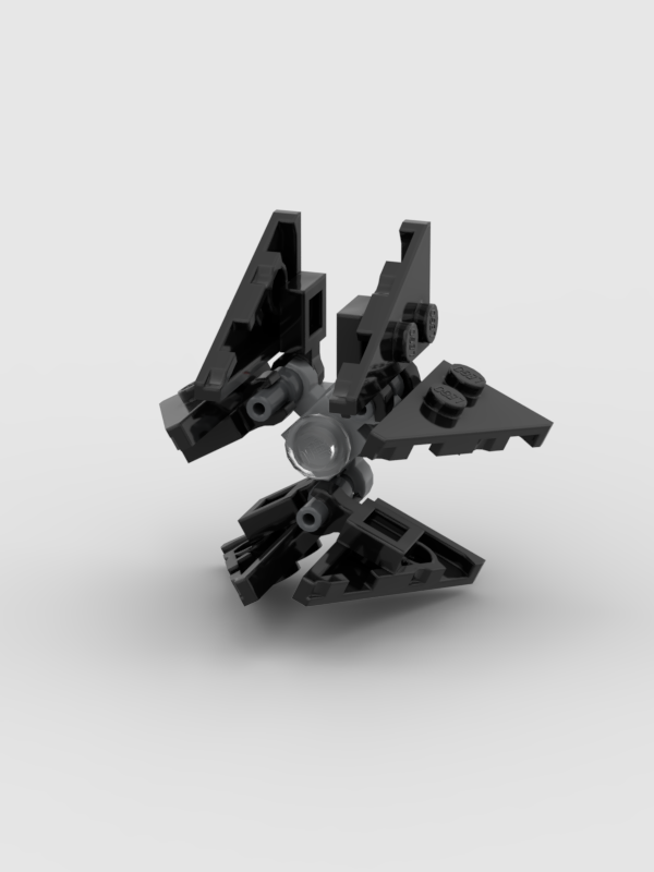 LEGO MOC Micro Tie Defender by McMOC | Rebrickable - Build with LEGO