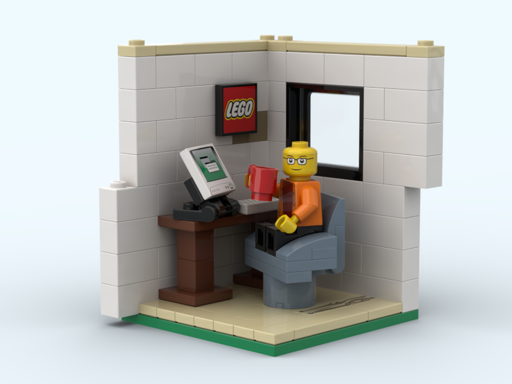Lego Moc Lego Habitat Computer By Viernes Rebrickable Build With Lego