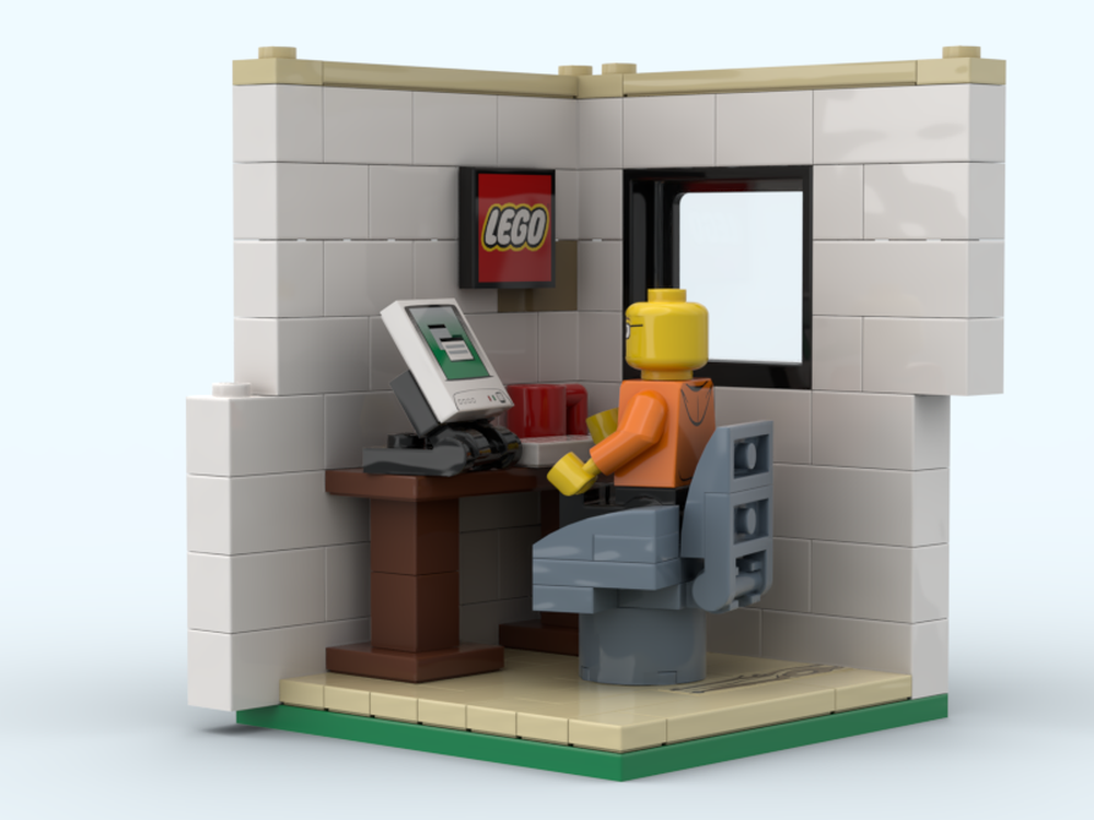 Lego Moc Lego Habitat Computer By Viernes Rebrickable Build With Lego