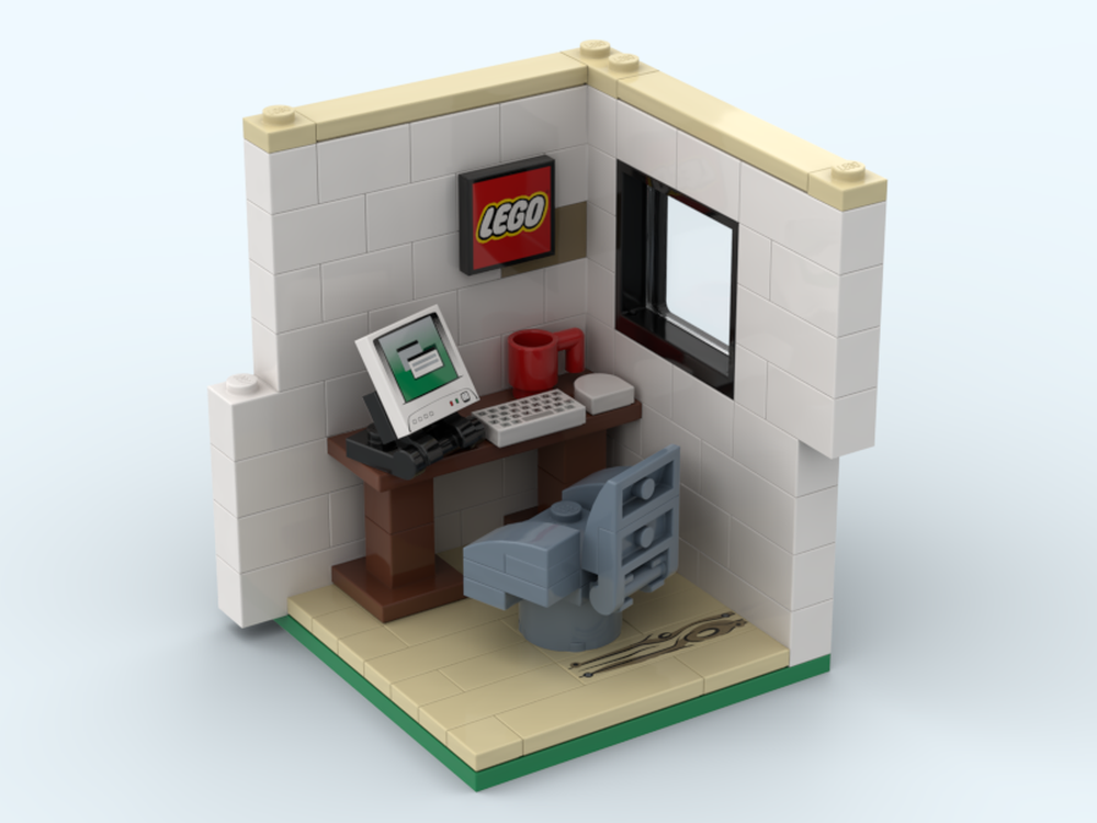 Lego Moc Lego Habitat Computer By Viernes Rebrickable Build With Lego