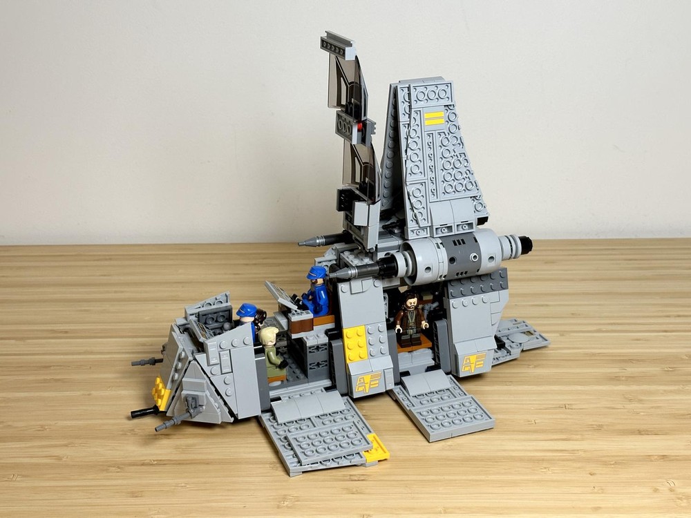 Lego Moc Imperial Laat Gunship Alternate Build Of 2 X 75338 Ambush On