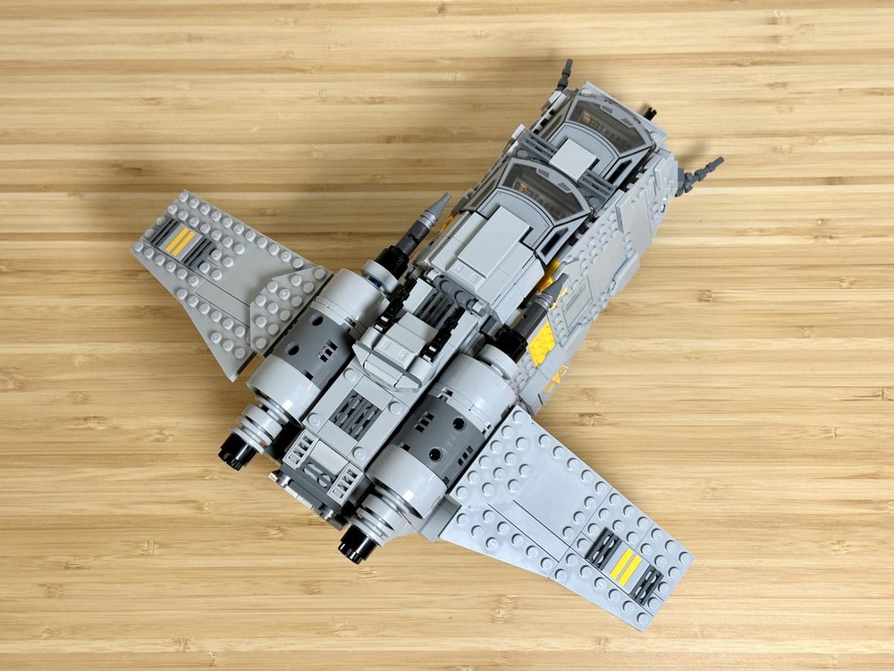 Lego Moc Imperial Laat Gunship Alternate Build Of 2 X 75338 Ambush On