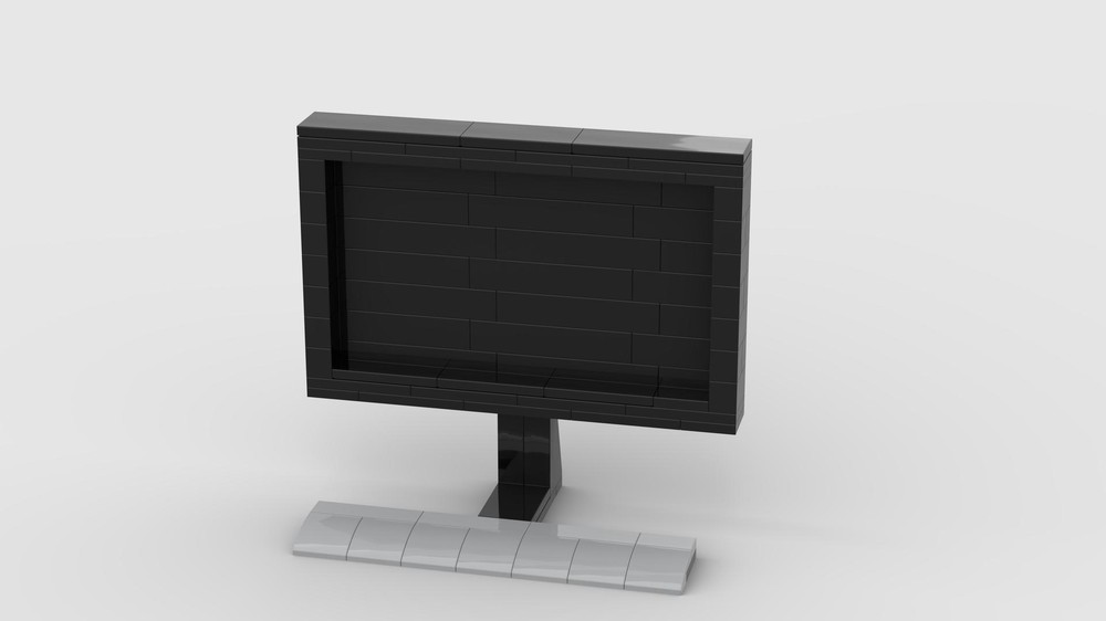 LEGO MOC monitor by Duesenjaeger91 | Rebrickable - Build with LEGO