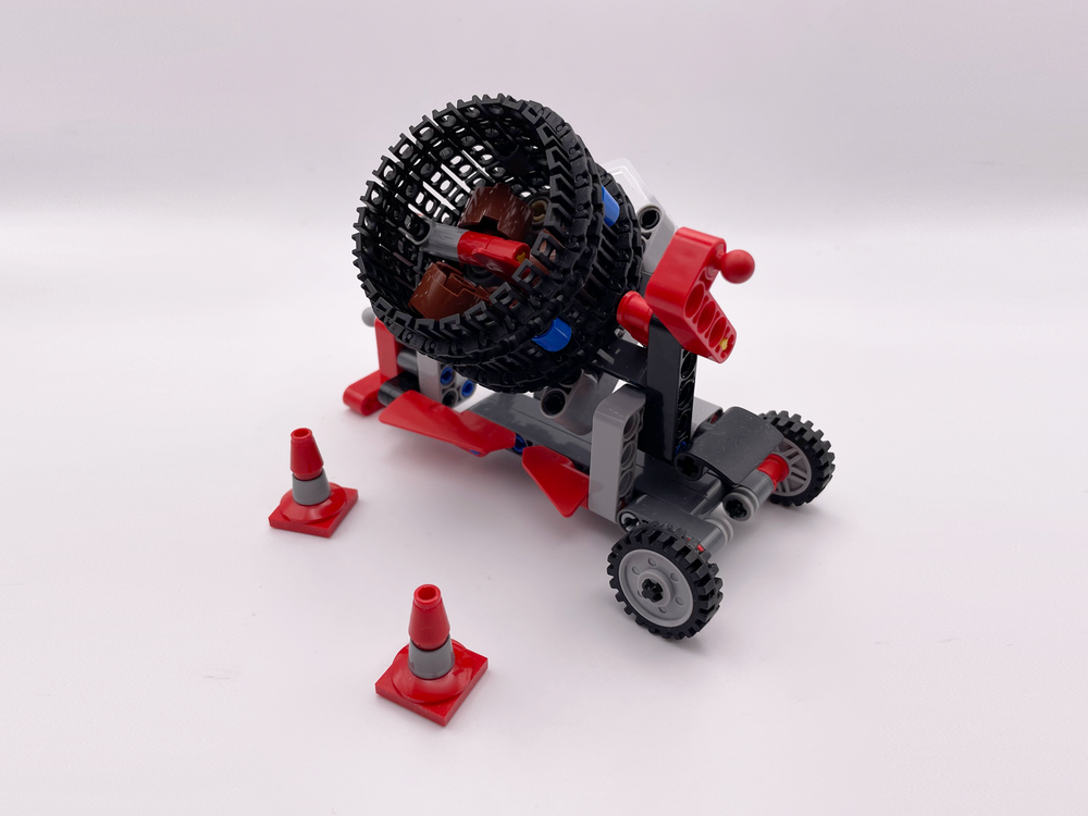 Lego Moc 42148 Concrete Mixer By Mirrorbricks Rebrickable Build