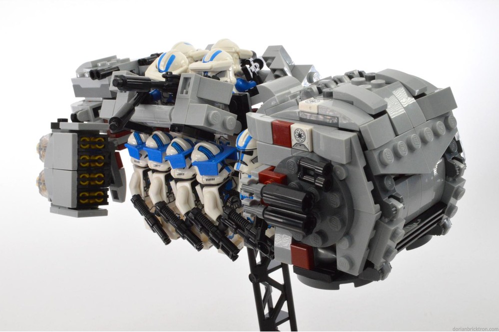 LEGO MOC AIR MARAUDER Dropship by dorianbricktron | Rebrickable - Build ...