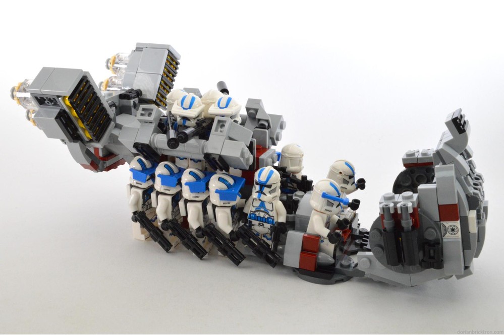 LEGO MOC AIR MARAUDER Dropship by dorianbricktron | Rebrickable - Build ...