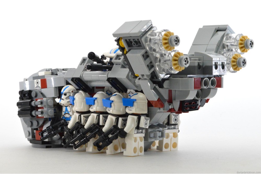 LEGO MOC AIR MARAUDER Dropship by dorianbricktron | Rebrickable - Build ...