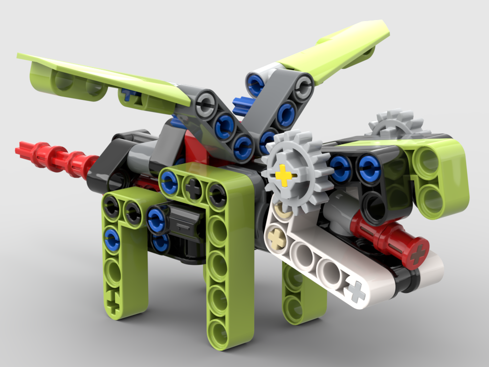 LEGO MOC Little Dragon by Raptor9889 | Rebrickable - Build with LEGO