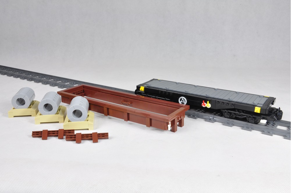 Lego Moc Platform Wagon Eamos By Mateusz92bricks Rebrickable