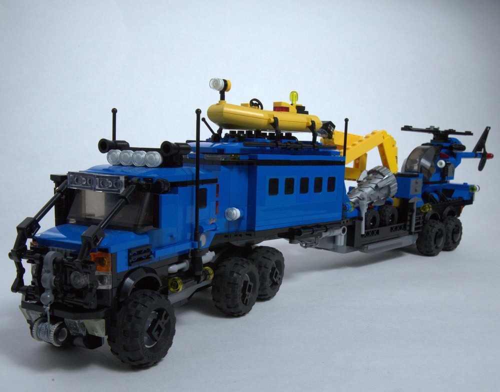 LEGO MOC Offroad adventure truck with a semitrailer by P6tu ...