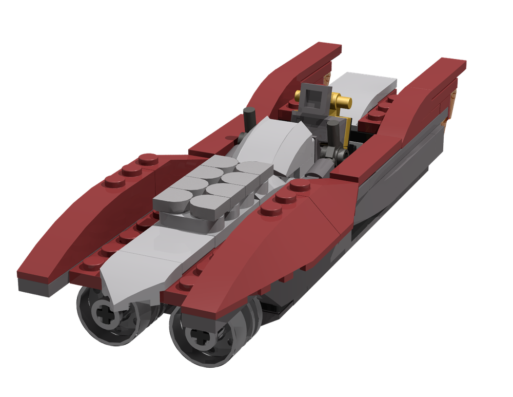 LEGO MOC Steam Powered Hover Car by KennoMonkey | Rebrickable - Build ...