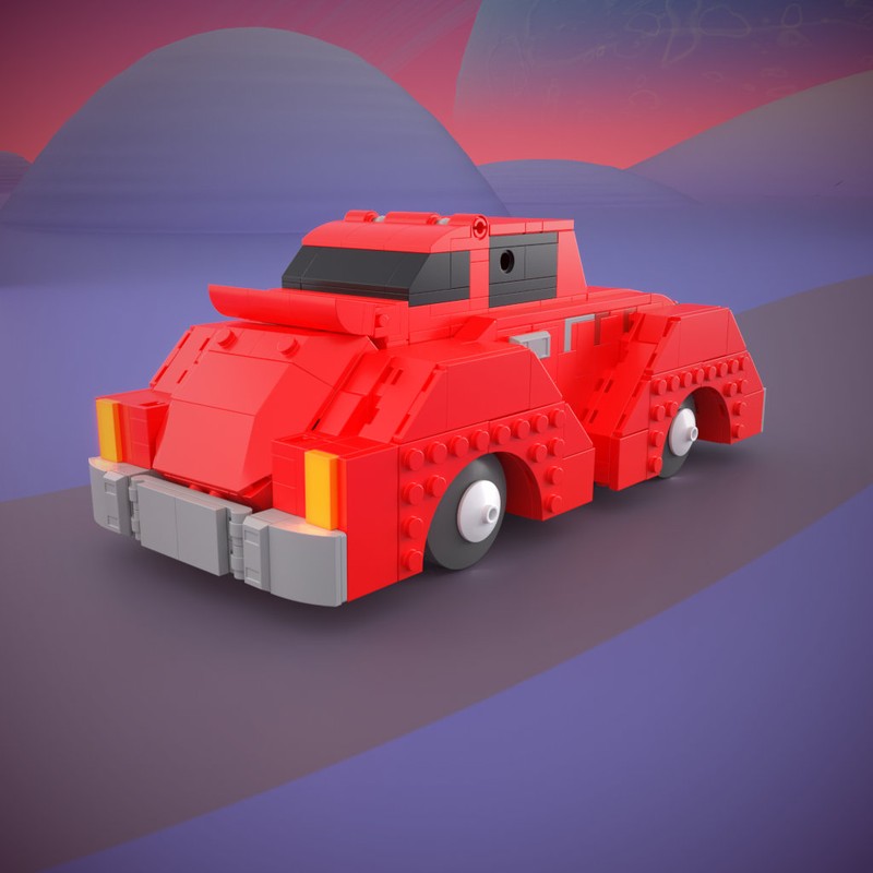 LEGO MOC CBB08B Old Yeeter - G1 Inspired Transformable Cliffjumper by ...
