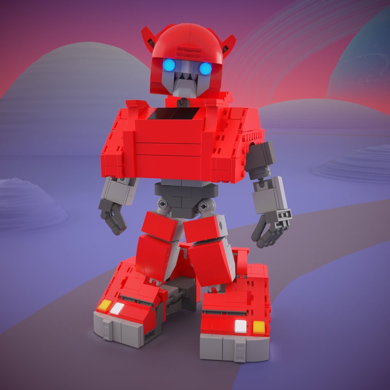 LEGO MOC CBB08B Old Yeeter - G1 Inspired Transformable Cliffjumper by ...