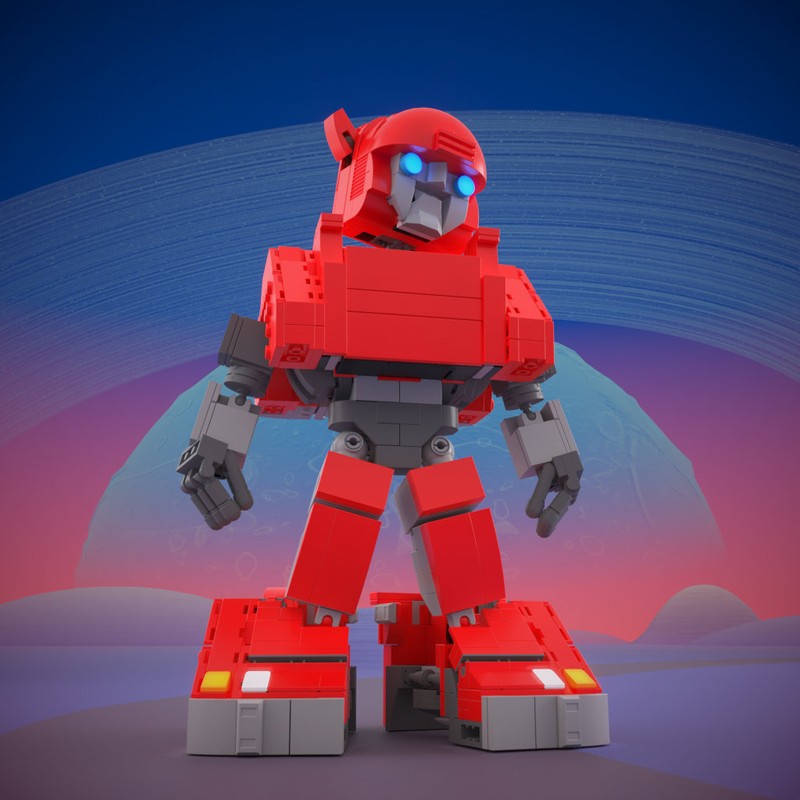 LEGO MOC CBB08B Old Yeeter - G1 Inspired Transformable Cliffjumper by ...