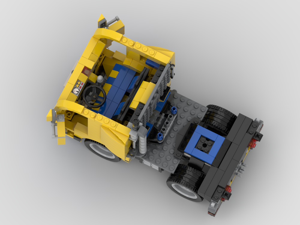 Lego Moc Creator 5767 3 In 1 Set Alternate Build Truck By Denzed