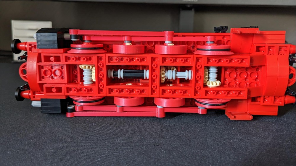 Lego Moc Br988 Db 8 Wide For M Wheel By Dynabrixx Rebrickable