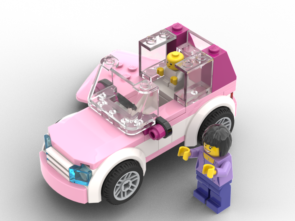 Lego Moc Mini Car By Mclarry Rebrickable Build With Lego