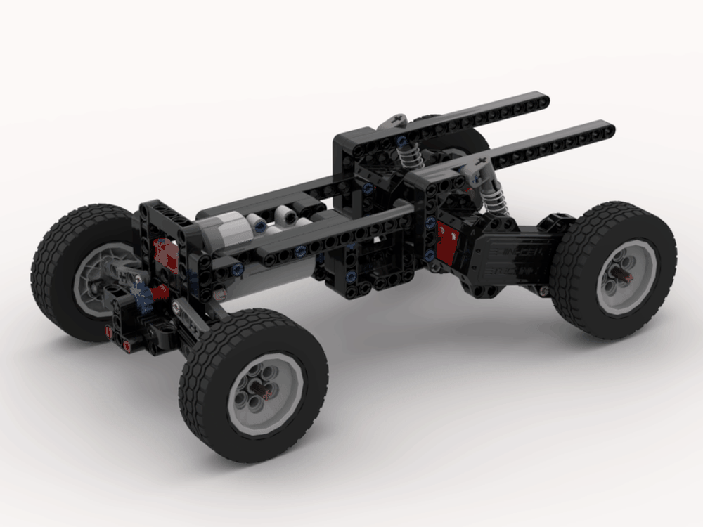 LEGO MOC trophy truck chassis by ZH BRICKS | Rebrickable - Build with LEGO