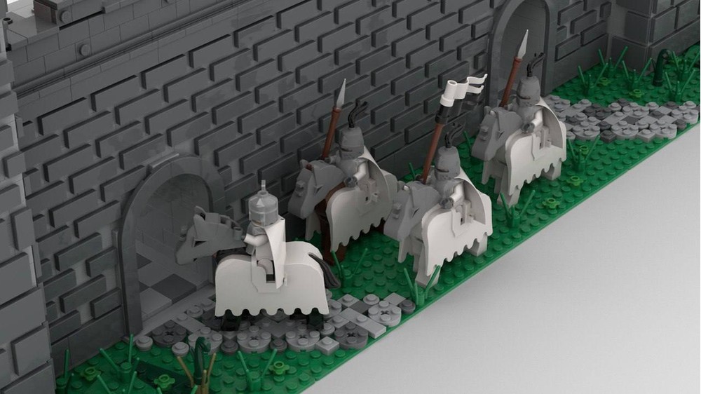 LEGO MOC-147993 Lego Castle MOC Bastion of Teutonic Order by ...