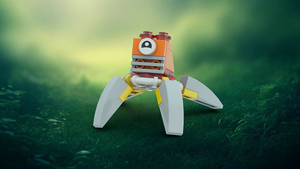 LEGO MOC-147995 Cute SpiderBot by Tejup | Rebrickable - Build with LEGO