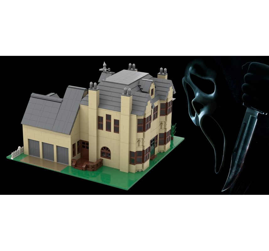 LEGO MOC 261 Turner Lane - Scream by Crowsalina | Rebrickable - Build ...