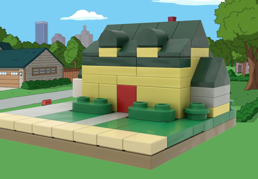LEGO MOC Family Guy Griffin House Mini by thebrickxbrick | Rebrickable ...