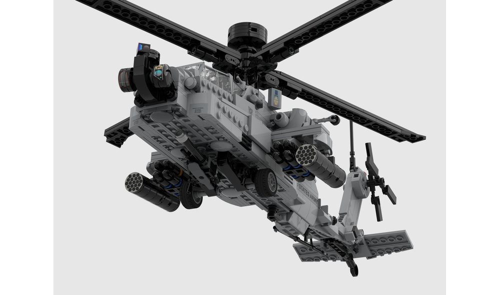 Lego Moc Ah 64e Apache Guardian By Dindjarjarin Rebrickable Build