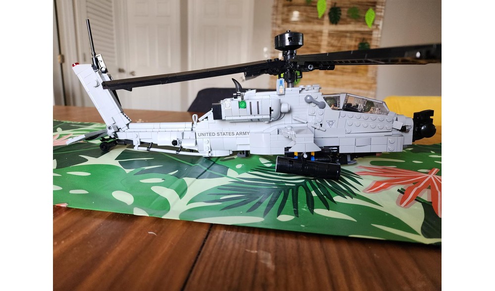Lego Moc Ah 64e Apache Guardian By Dindjarjarin Rebrickable Build