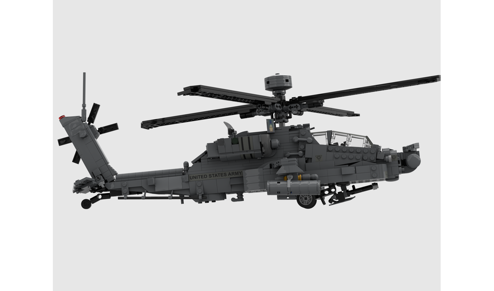 Lego Moc Ah 64e Apache Guardian By Dindjarjarin Rebrickable Build
