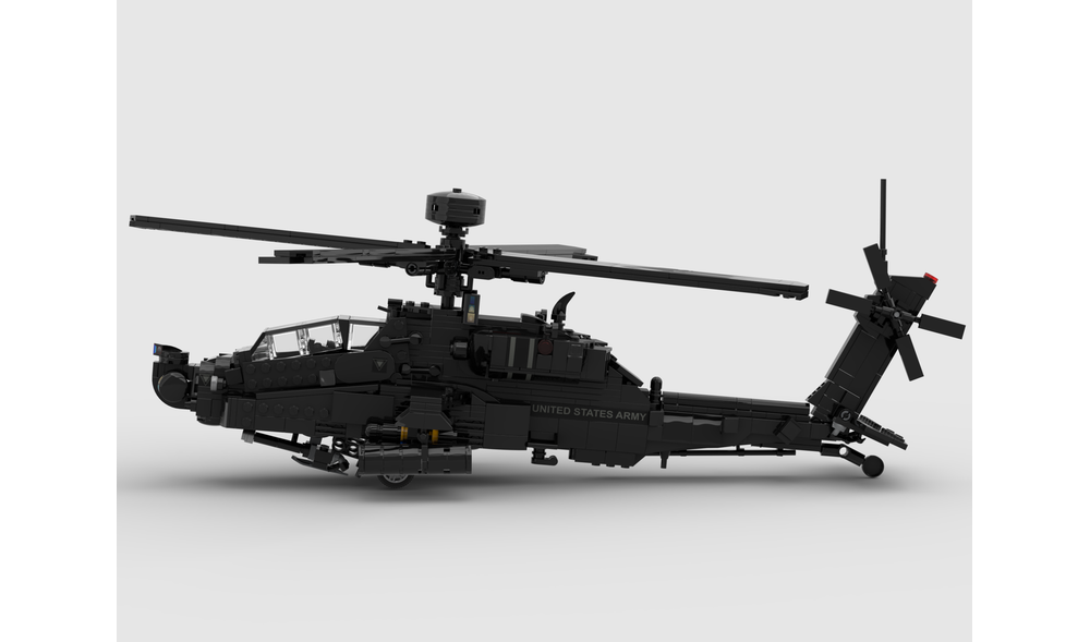 LEGO MOC AH-64E Apache Guardian by DinDJarJarin | Rebrickable - Build ...