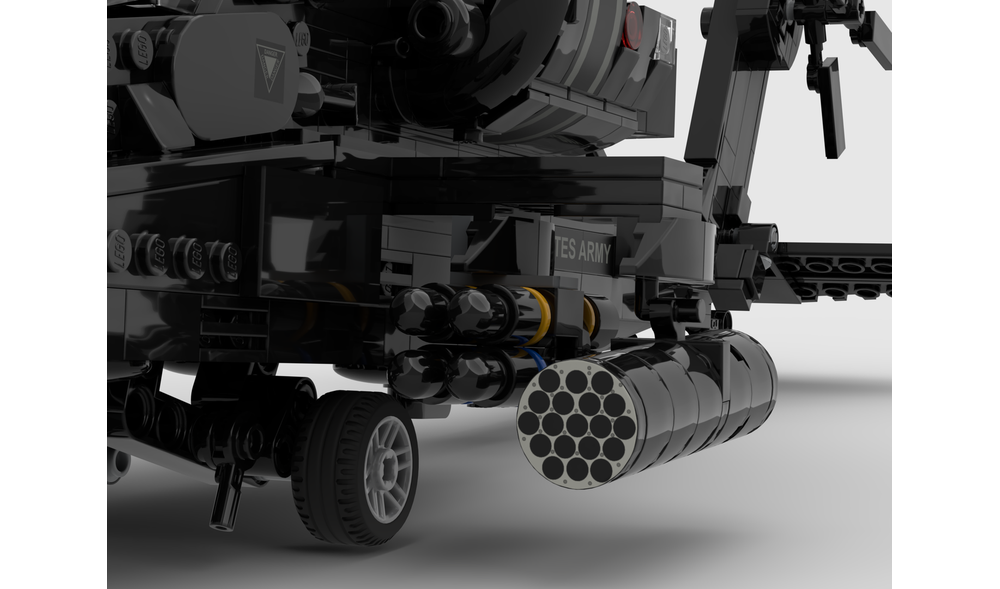 Lego Moc Ah 64e Apache Guardian By Dindjarjarin Rebrickable Build