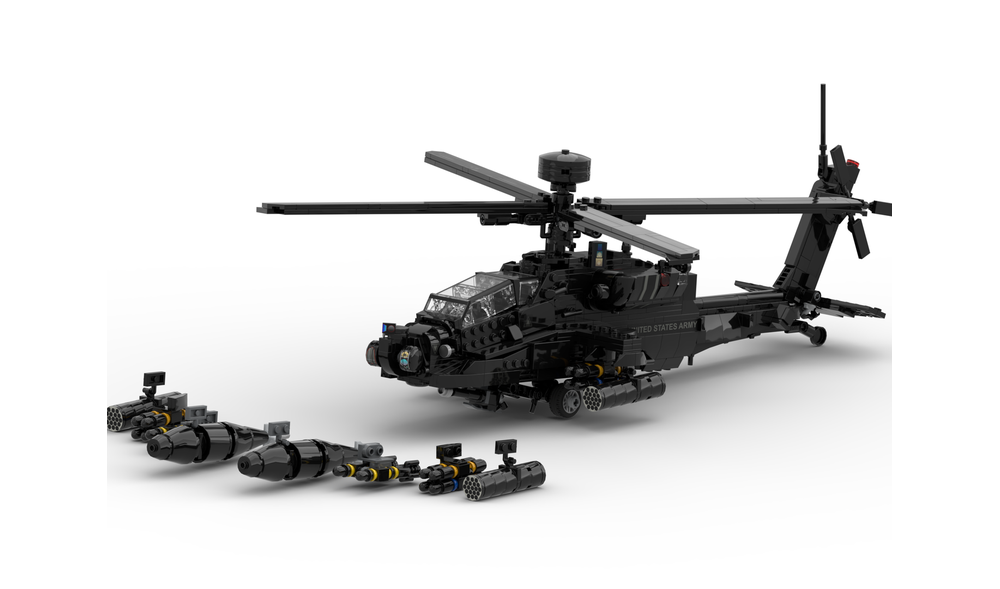 LEGO MOC AH-64E Apache Guardian by DinDJarJarin | Rebrickable - Build ...