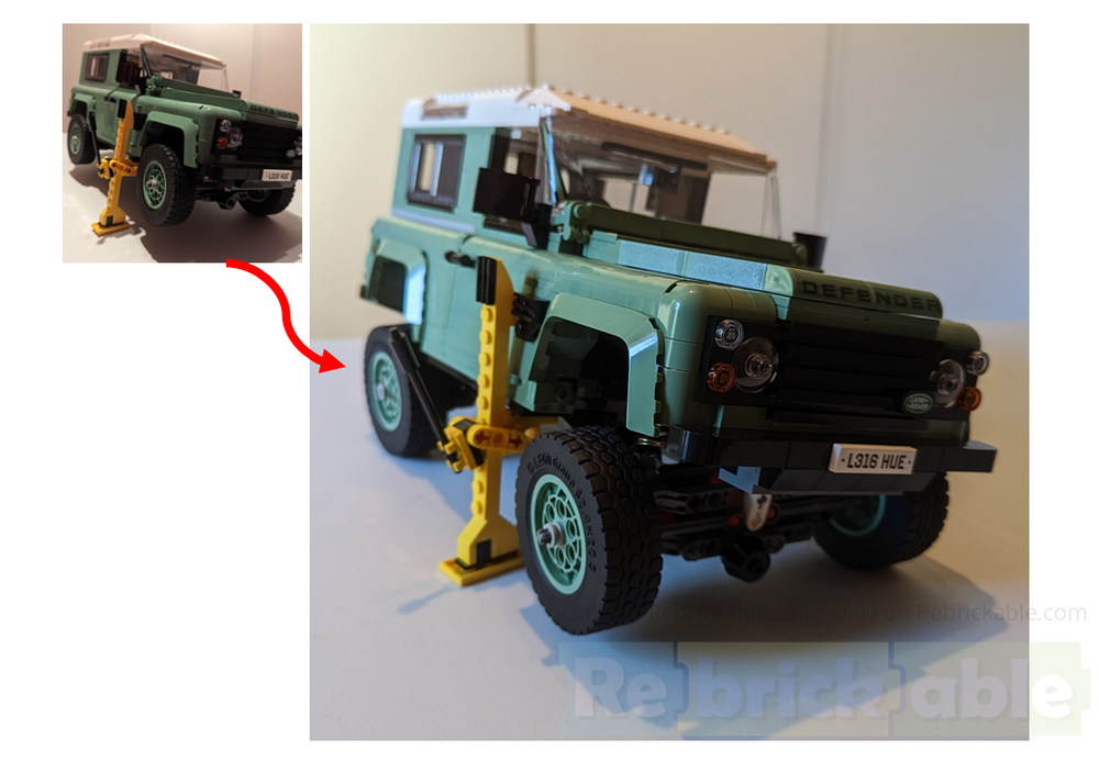 LEGO MOC 10317 Land Rover Defender Suspension Improvements by ...