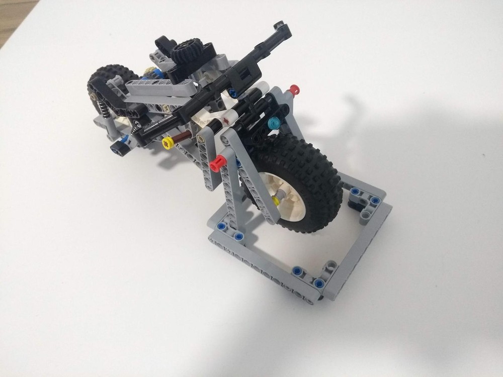 LEGO MOC Motorcycle With Adjustable Suspension by Michaels Lego Studio ...