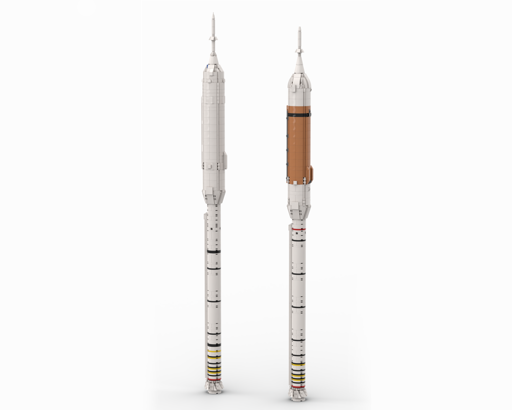 LEGO MOC-148068 Ares I and Ares I-X by saxus | Rebrickable - Build with ...