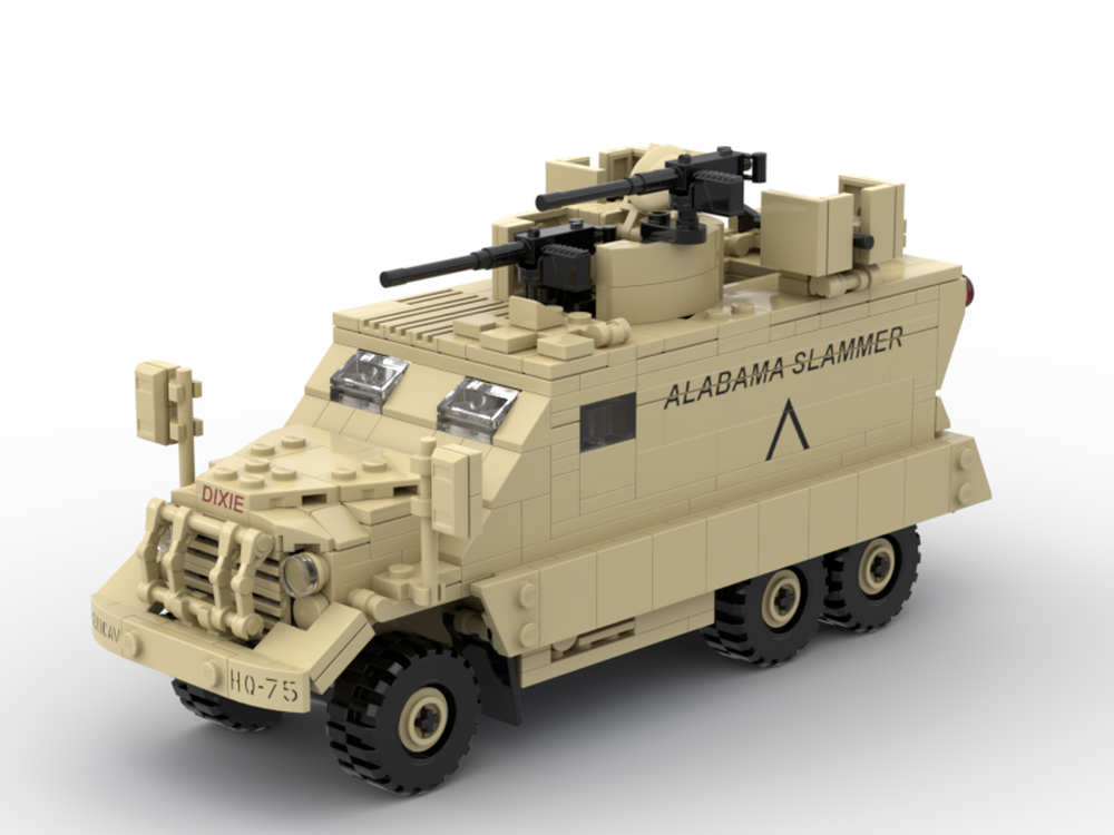 LEGO MOC M818 Gun-Truck "Alabama Slammer" by gunsofbrickston ...