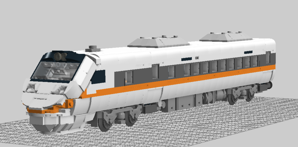 LEGO MOC-148073 LEGO Taroko express 樂高太魯閣號 TED (simplified) by kuoch934 ...