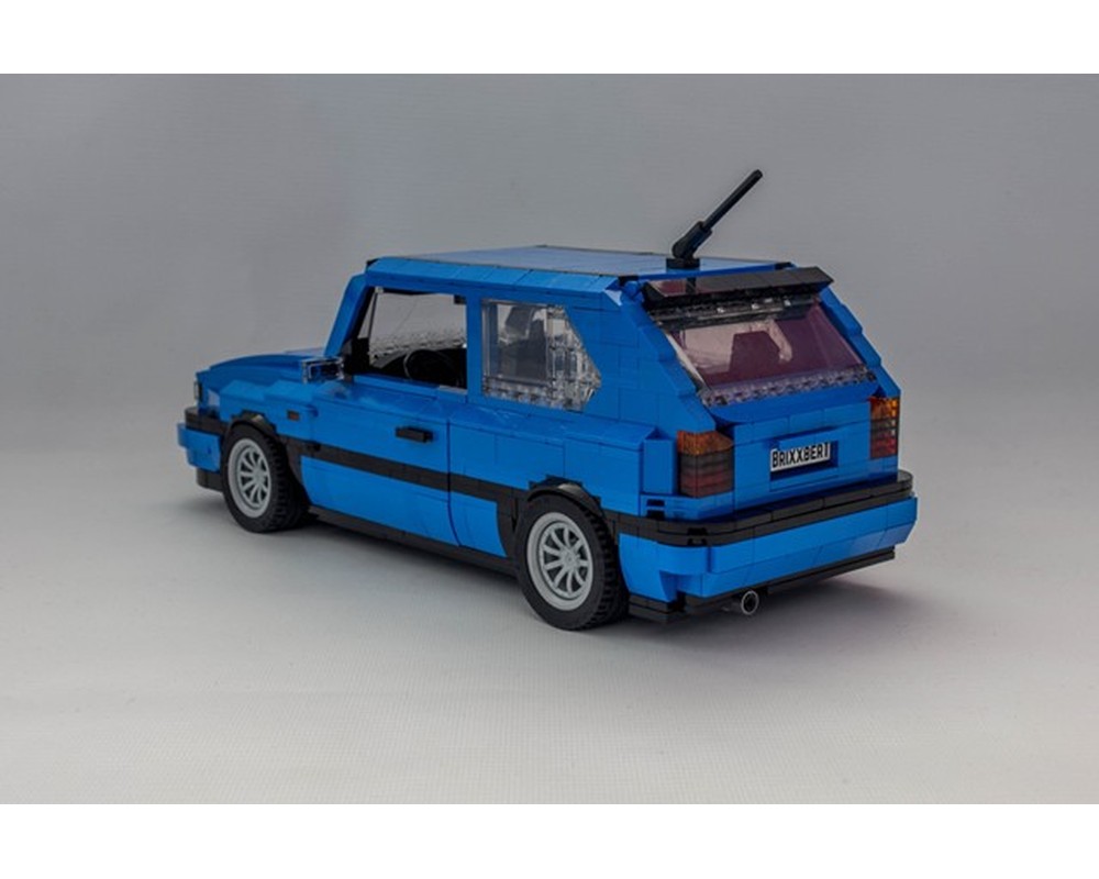 Lego Moc Vw Golf Mk3 Gti Vr6 Blue By Brixxbert Rebrickable Build