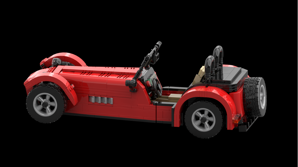 LEGO MOC Lotus Super Seven by Kilo-Whiskey | Rebrickable - Build with LEGO