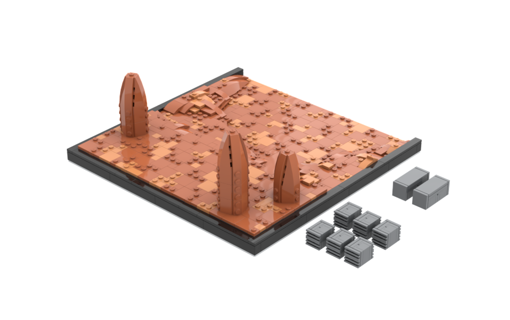 Lego Moc Geonosis By Thelegowolfpack Rebrickable Build With Lego
