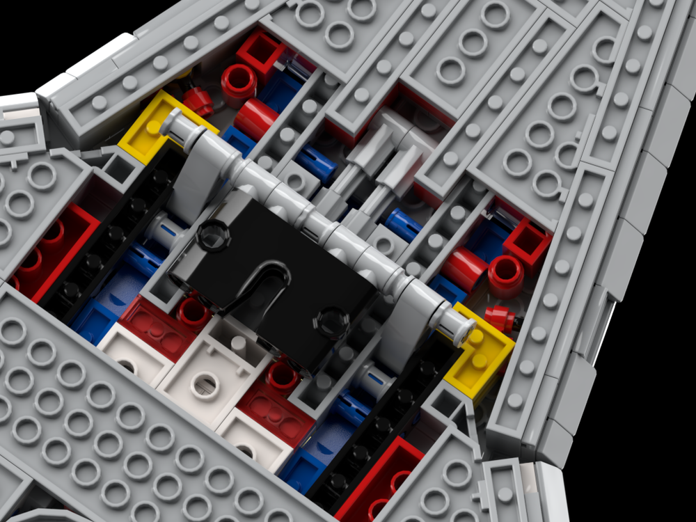 LEGO MOC-148102 Wall mount for the Lego 10497 Galaxy Explorer by bernd ...